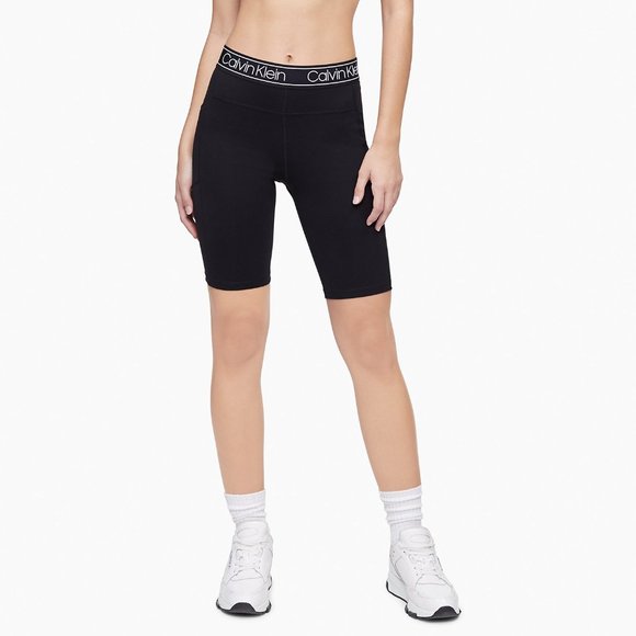 Calvin Klein | Shorts | Calvin Klein Performance Logo Band High Waist ...